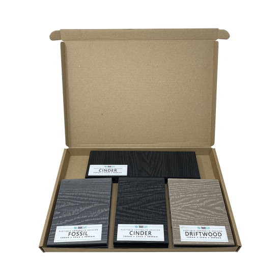 Rustique Decking Sample Box Trade Samples